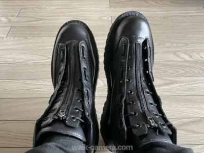 ダナーフィールドRをレビュー【ジッパーの違い・サイズ感・コーデ】